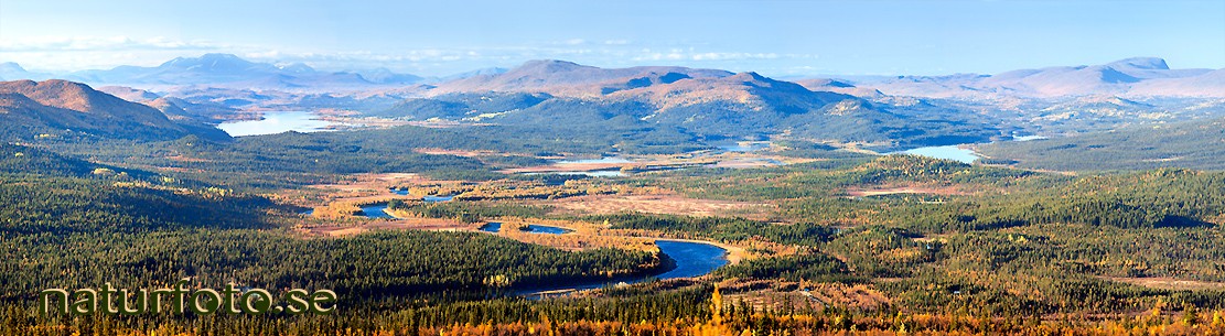 Utsikt frÃ¥n kurravaara - Naturfoto